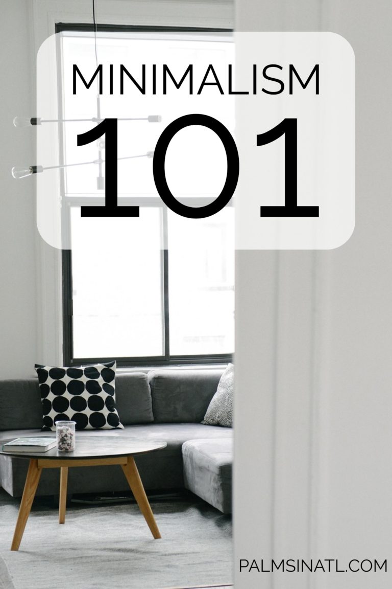 Minimalism 101 - The Palmetto Peaches