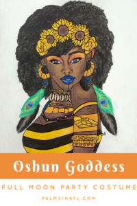 Oshun Goddess Full Moon Party Costume - The Palmetto Peaches